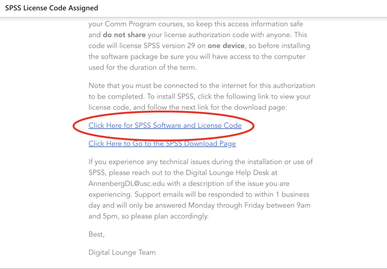 Download and Activate Your SPSS License - Annenberg Digital Lounge