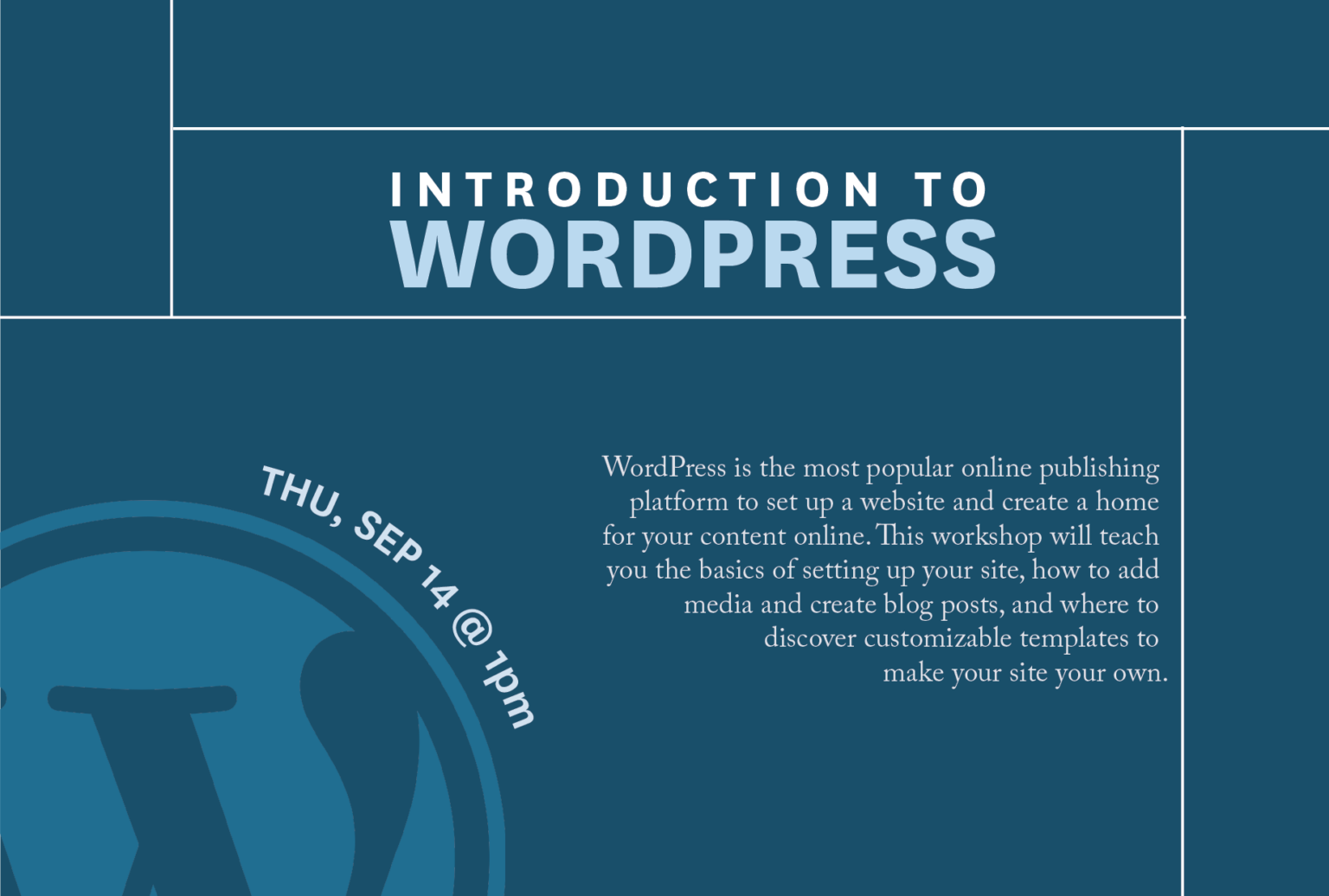 Introduction to WordPress - Annenberg Digital Lounge