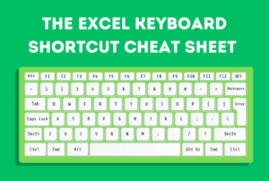 The Excel Keyboard Shortcut Cheat Sheet for PC and Mac users ...