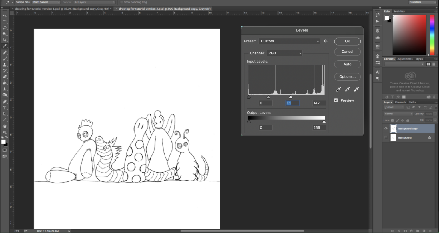 How to Color Artwork with Photoshop - Annenberg Digital Lounge