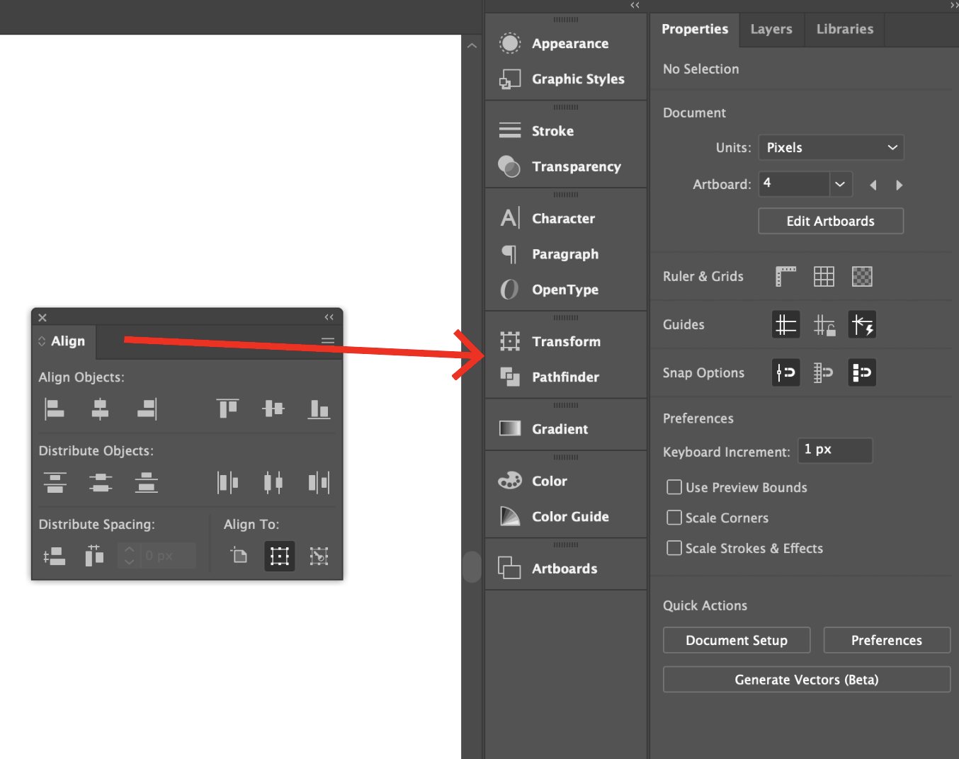 How to Use the Align Panel in Illustrator and InDesign - Annenberg Digital Lounge