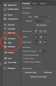 How to Use the Align Panel in Illustrator and InDesign - Annenberg ...