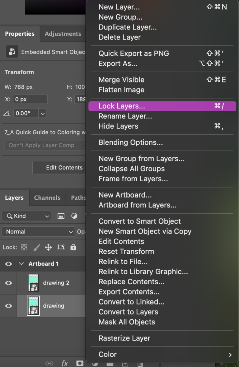 How to Color Artwork with Photoshop - Annenberg Digital Lounge