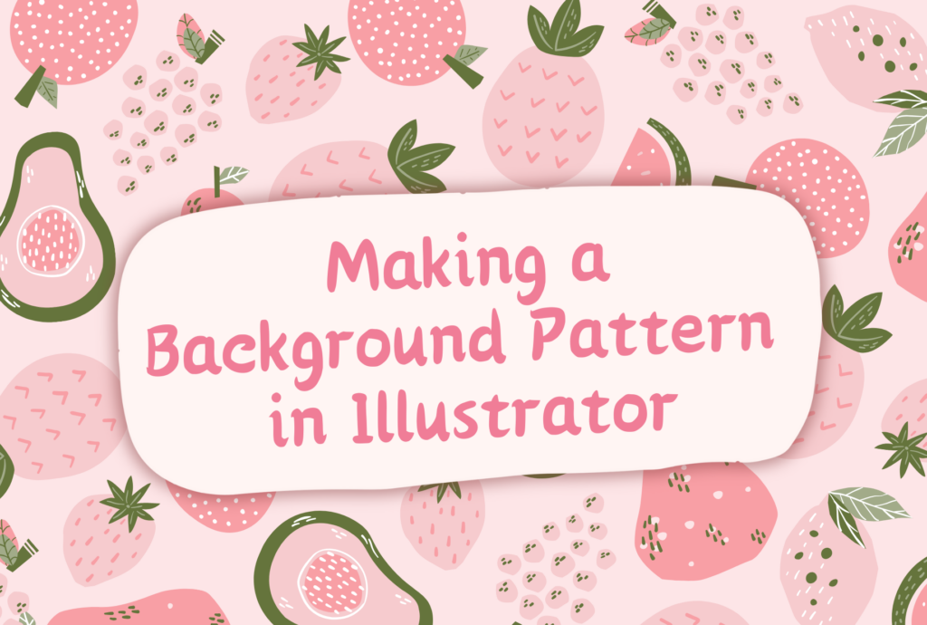Making a Background Pattern in Illustrator - Annenberg Digital Lounge