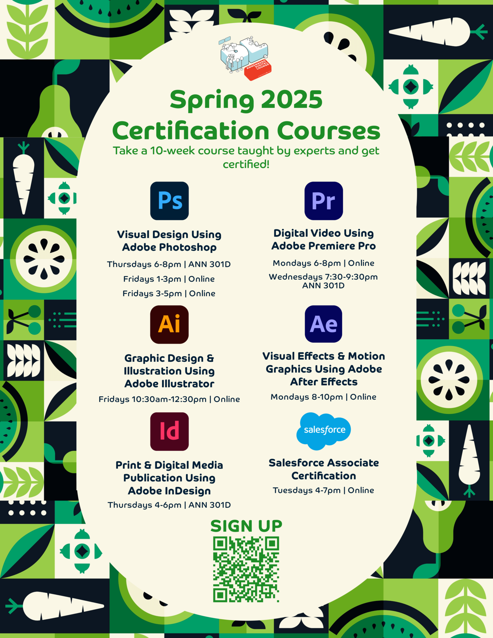 Spring 2025 Certification Courses - Annenberg Digital Lounge